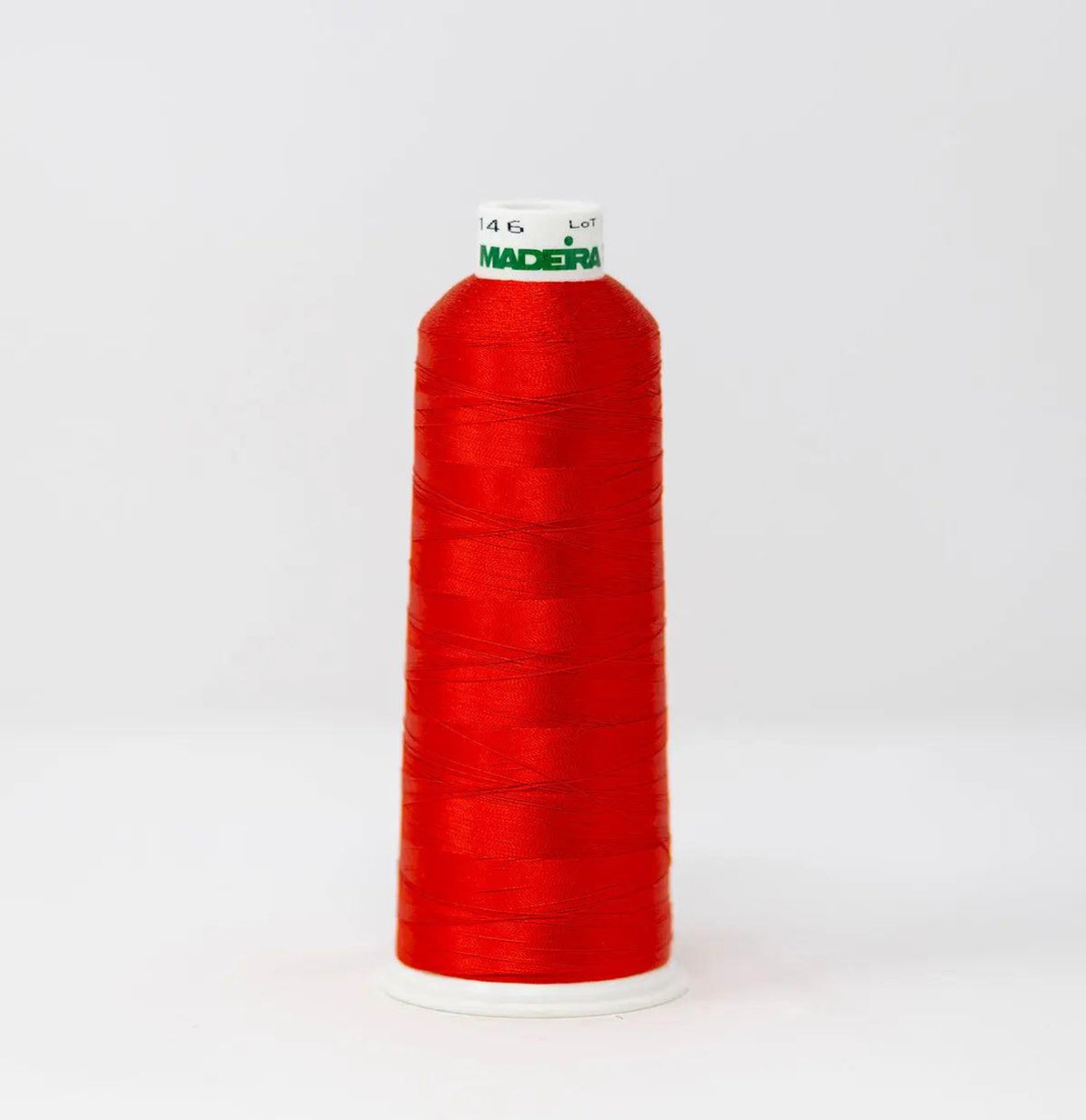 Madeira Rayon 1146 Tomato Red Embroidery Thread 5500 Yards — SPSI-workflow